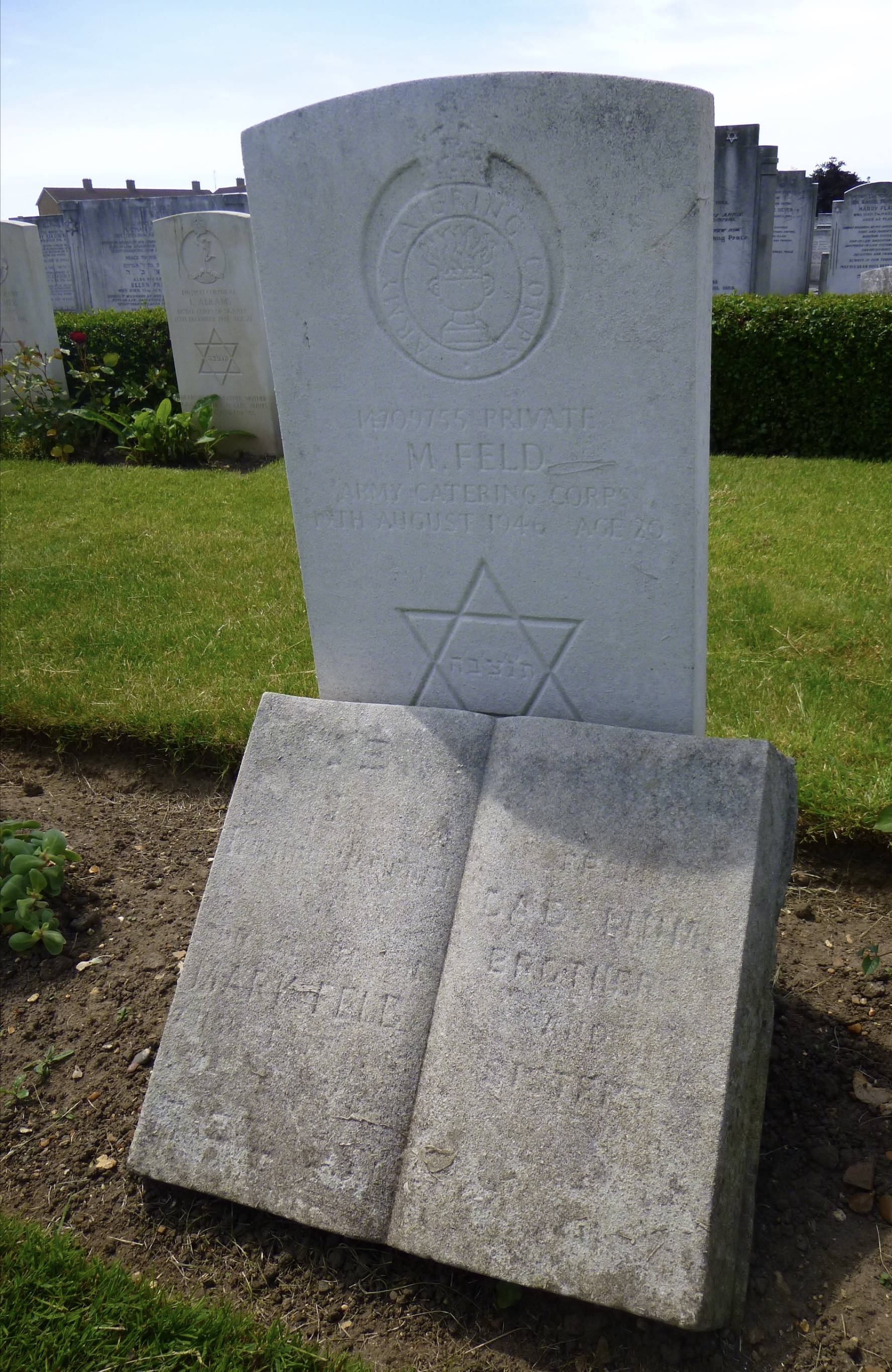 A Single Blonde Hair – The Killing Of Private Mark Feld – In The Frontline